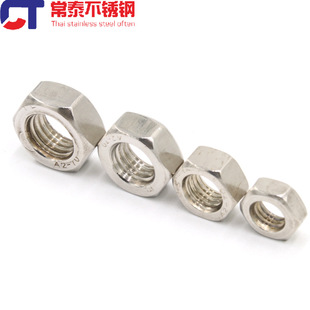 201不锈钢六角螺母 普料GB52六角螺帽M3-M24 667螺母-阿里巴巴