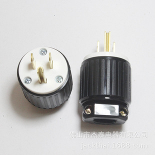 NEMA5-15P LK7515P美式插头 日本组装插头 加拿大认证插头15A125V-阿里巴巴