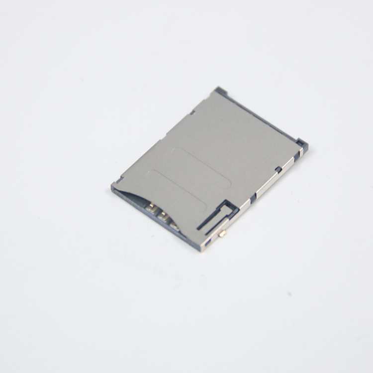 专业批发 PUSH SIM CARD 6p有柱 顺向 自弹式SIM卡座-阿里巴巴