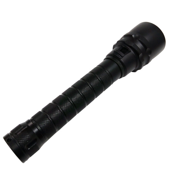 L2 diving flashlight 2 18650 magnetic control switch diving flashlight ...