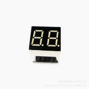 0.36寸两位 HOUKEM-3621-AS 厚盖高脚 红光 LED数码管-阿里巴巴