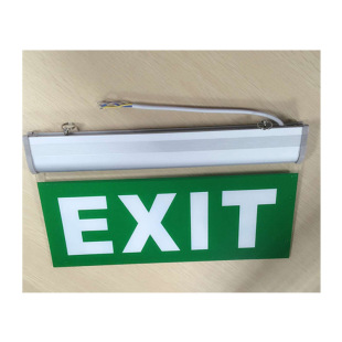 嵌入式外贸应急疏散标志灯EXIT出口指示灯应急3W3H指示灯-阿里巴巴