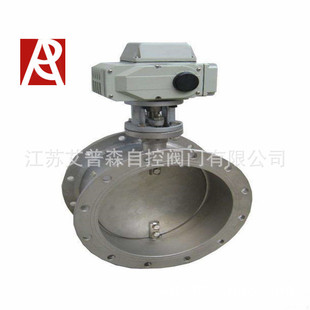 电动通风蝶阀 电动高温通风法兰蝶阀D941W-1C D941W-6C-阿里巴巴