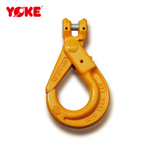 1.12T-15T羊角自锁钩台湾YOKE吊钩8-026系列80级自锁安全钩-阿里巴巴