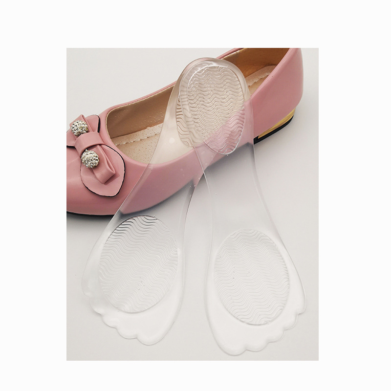 Five Finger Seven-point Pad Transparent Silicone Soft Shock Absorbing ...