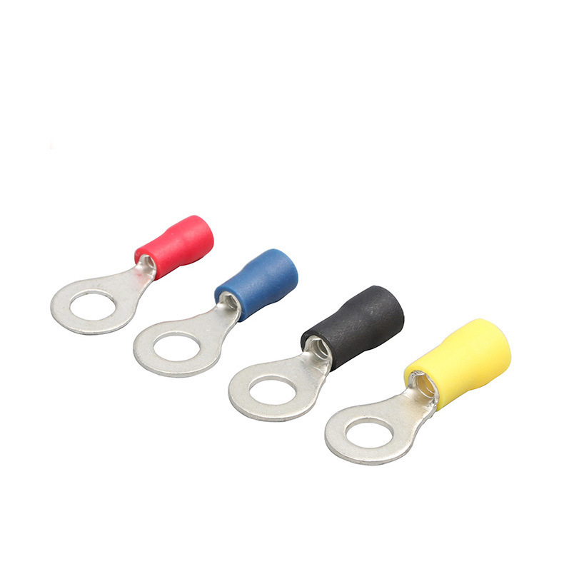 Cold Pressed Terminal RV5.5 Terminal Head Copper Round Pre-Insulated ...