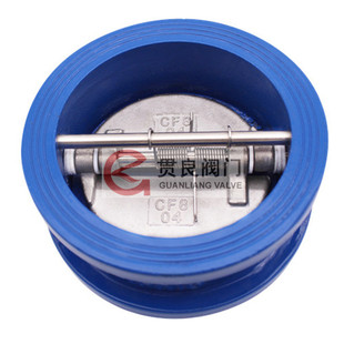 H77X-16/10对夹蝶式止回阀DH77X蝶形单向逆止阀DN50 65 80 100-阿里巴巴