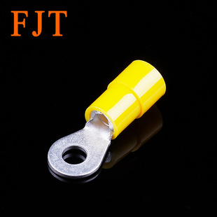 圆形预绝缘尼龙冷压端子端头圆环线耳RV1.25-4接线鼻子VF/VR-阿里巴巴