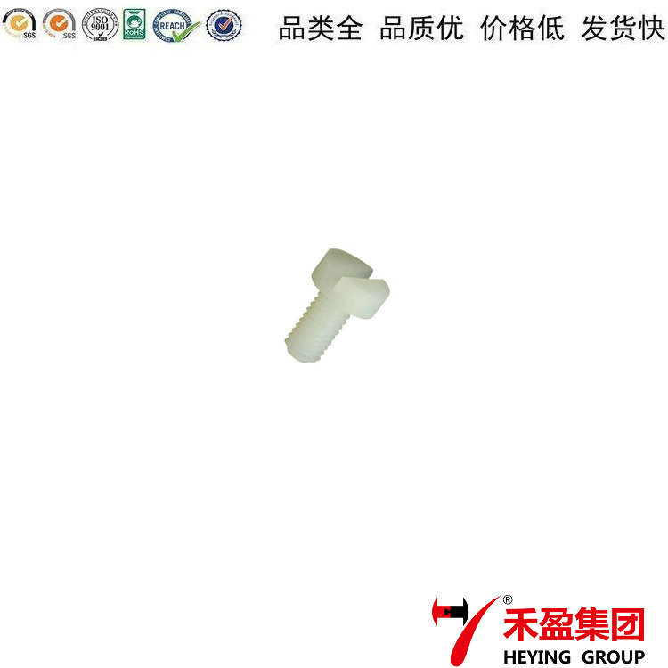 Supply Plastic Flat-Head Screw Nylon Screw Precision Cylinder Head One ...