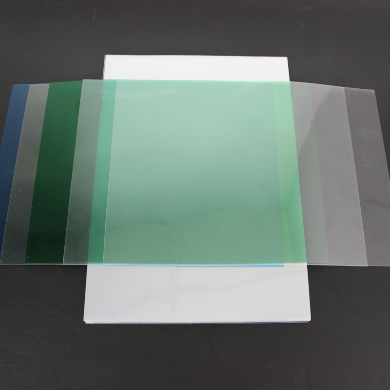 A4 High-Definition Pvc Transparent Plastic Sheet Colorful Frosted Film ...