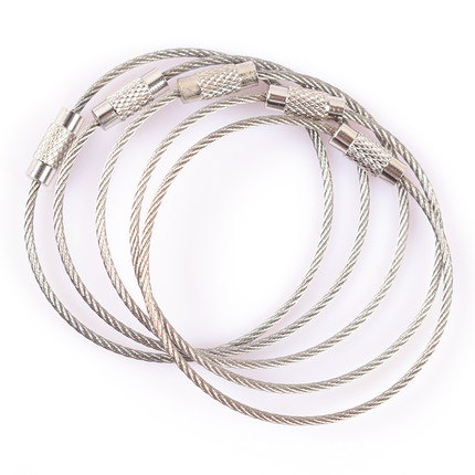 Factory stainless steel coated steel wire rope wire ring paint wire ...
