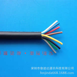 奋进达 RVV8芯电缆线 RVV8*1.0平方控制线-阿里巴巴