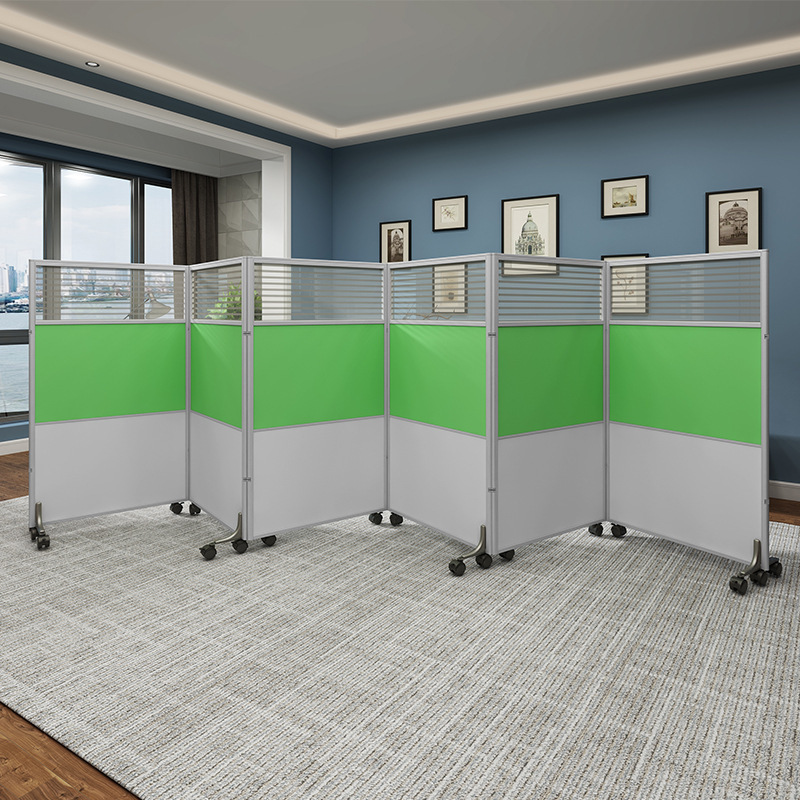 Simple Office Screen Warehouse Partition Wall Foldable Movable ...