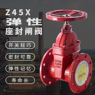 Z45X暗杆闸阀 弹性座封闸阀 软密封 消防闸阀Z45X-10/16/25Q-阿里巴巴