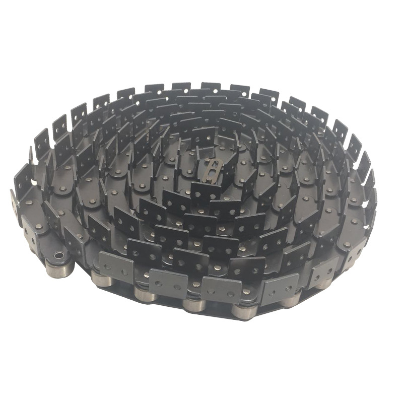 12a带弯板不锈钢链条单双排双节距大滚子链条06B08B工业输送链条-阿里巴巴