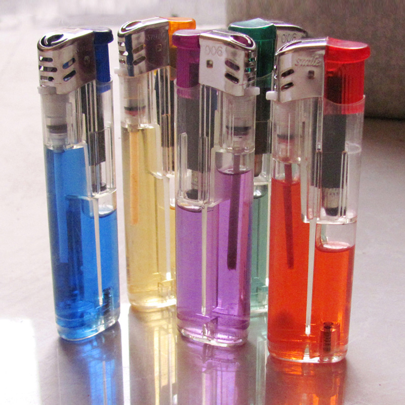 Large ordinary 606 transparent color steam lighter supermarket shopping ...