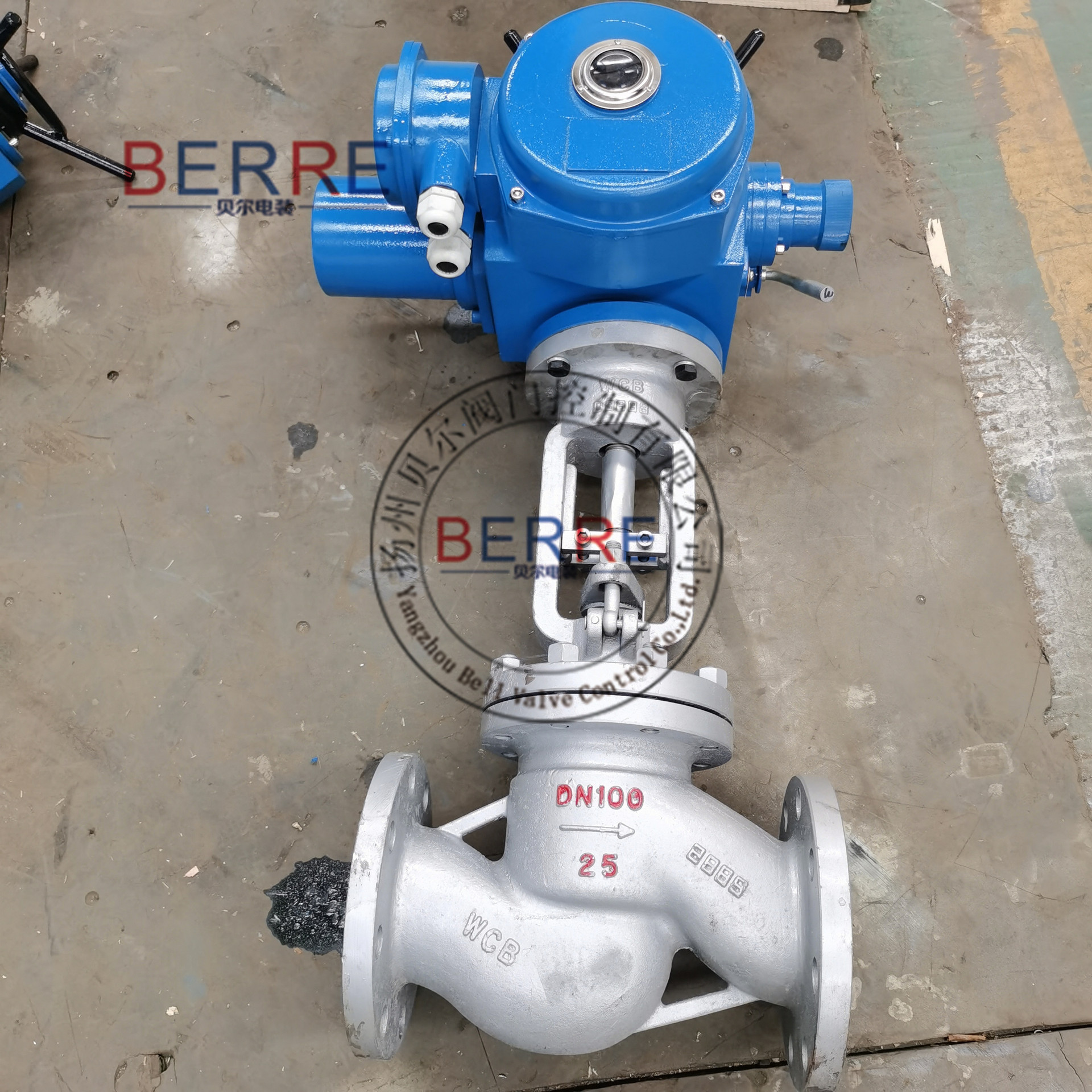 Van điện nền tảng IoT thép carbon mặt bích điện J941H-16C giá DN80 | SaboMall