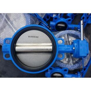 D371X-16C低压蝶阀DN250软密封对夹式低压阀门DN200手动对夹蝶阀-阿里巴巴