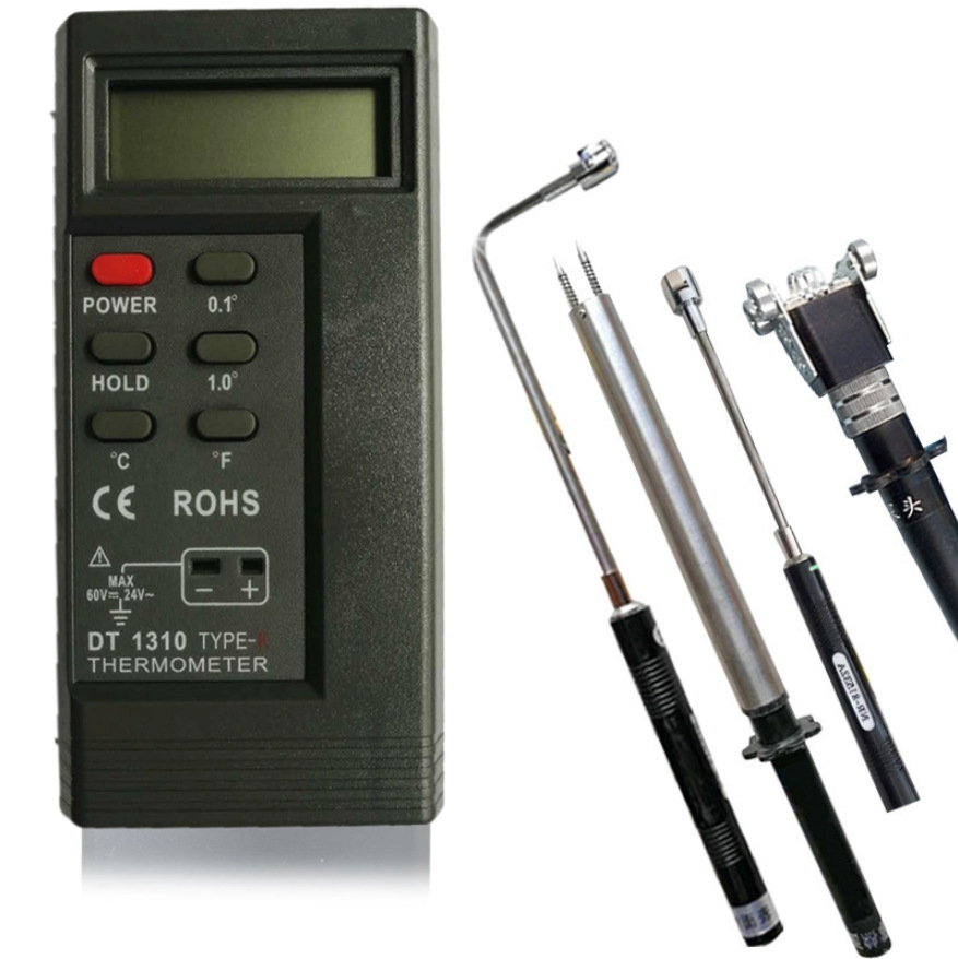 Thermometer DT1310 digital electronic measuring instrument tester mold ...