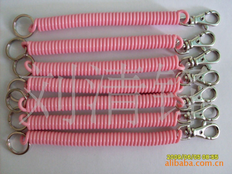 专业塑胶弹簧绳 挂绳 弹弓线 弹力绳 防丢绳 渔具失手绳-阿里巴巴