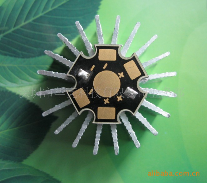 直径36MM LED散热器3W或1W-阿里巴巴