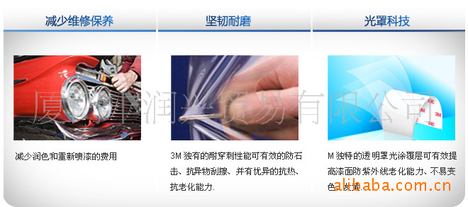 3M8673汽车喷漆PU透明保护膜防刮擦磨损抗热抗老化发黄8671-阿里巴巴