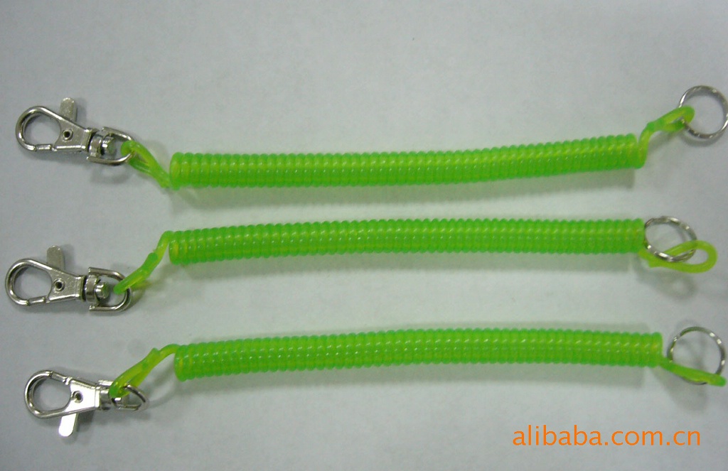 专业塑胶弹簧绳 挂绳 弹弓线 弹力绳 防丢绳 渔具失手绳-阿里巴巴