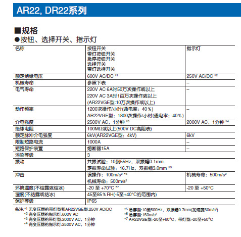 富士按钮AH165-2SFL11E3G R Y S W A颜色 直径16自复位AH165-2SFL-阿里巴巴