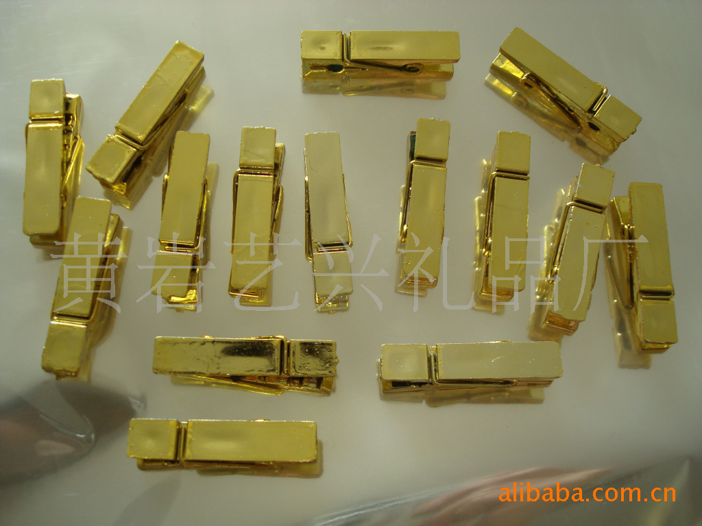 彩色木制小夹子35mm多色可选 装饰小夹子精美衣服-阿里巴巴