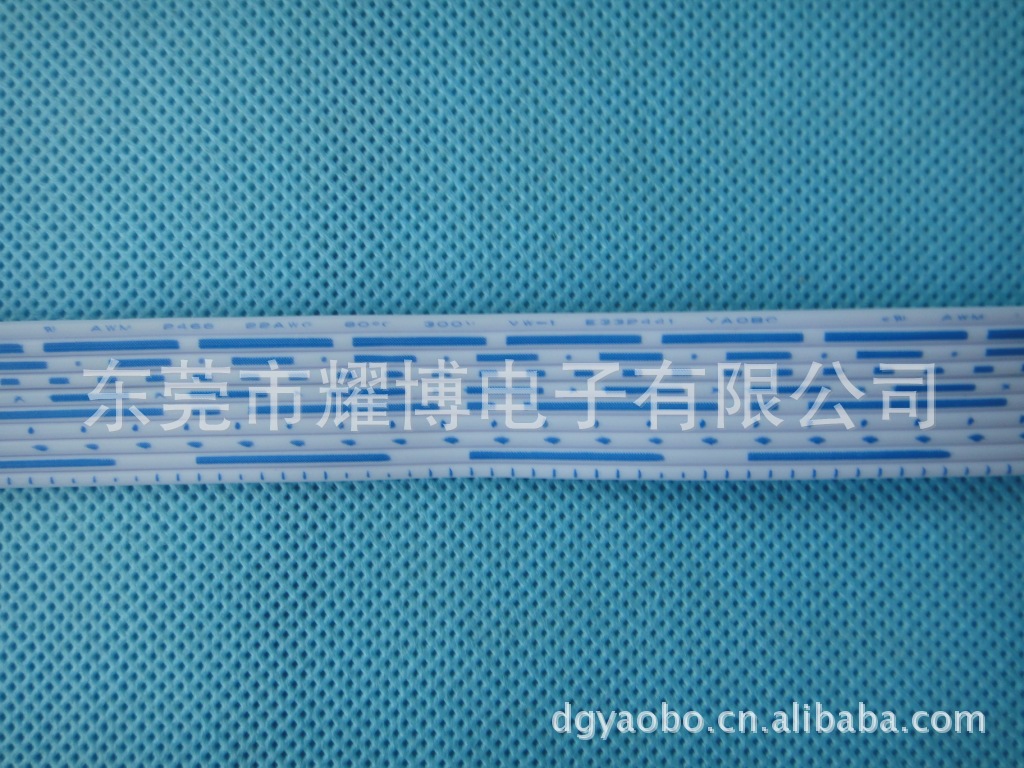 UL2468蓝白排 22AWG 17/0.16铜丝1.7间距 E332441正标-阿里巴巴