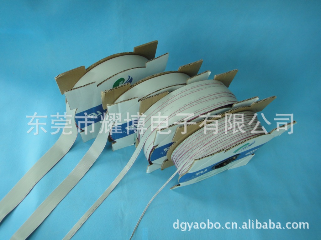 UL2468蓝白排 26AWG 7/0.16铜丝1.5间距 E332441正标-阿里巴巴