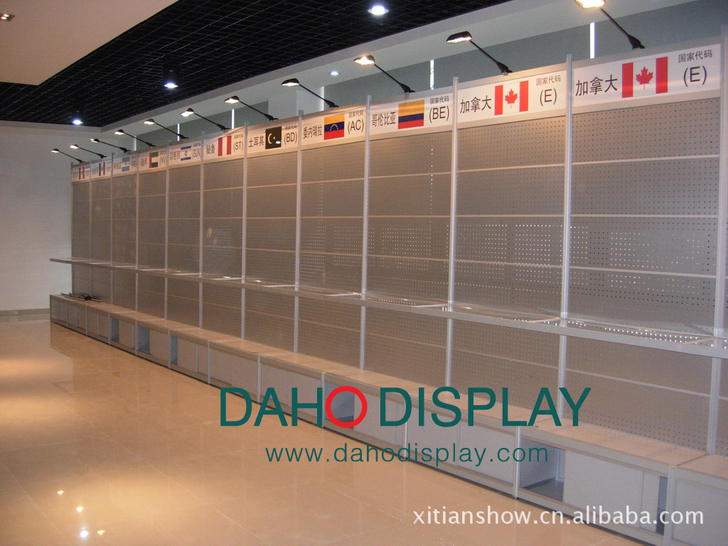 宁波样品间，宁波精品柜，货架，槽板架，孔板架，饰品架-阿里巴巴