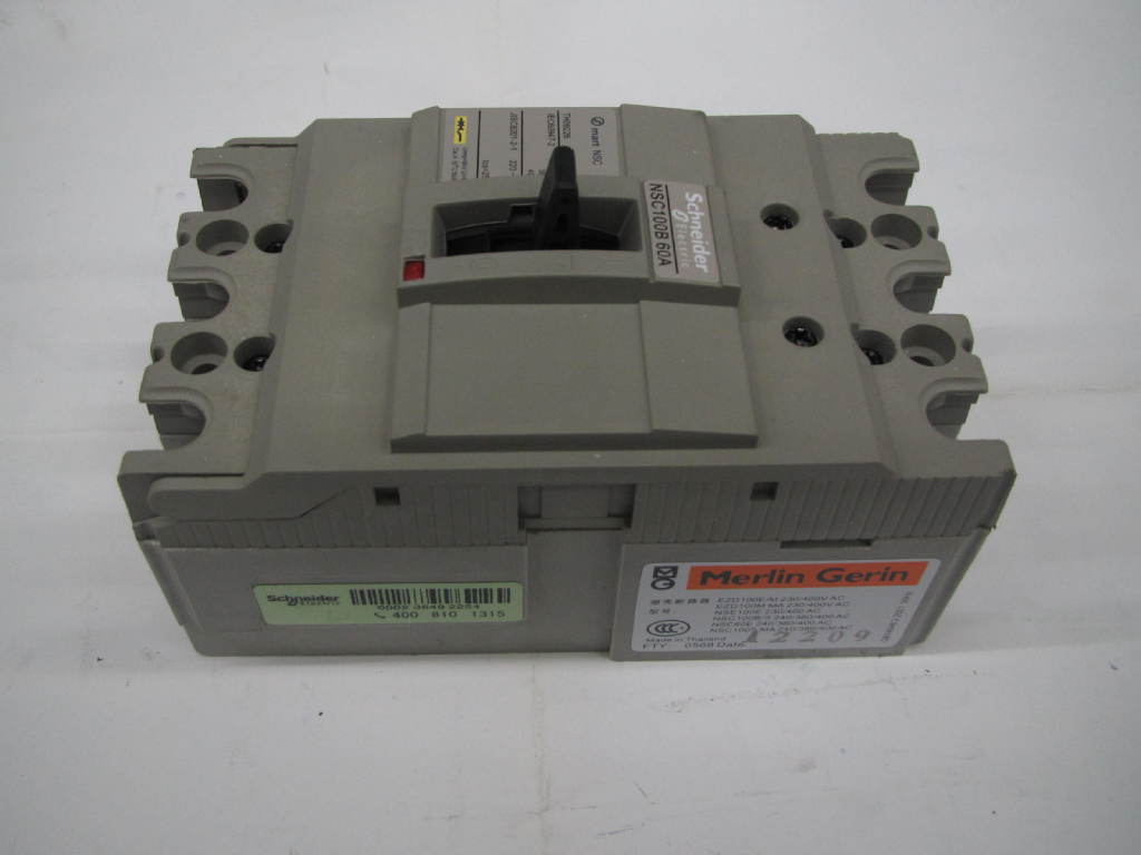 原装正品NSC100B3060 3P 60A Schneider空气开关塑壳式断路器-阿里巴巴
