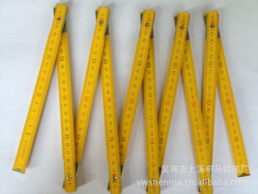 折尺厂家 木折尺2m 双色 供应各类折叠尺 量具-阿里巴巴