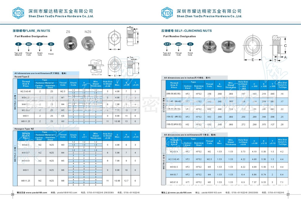 涨铆螺母规格Z-M3/M4/M5/M6/M8碳钢镀锌压铆螺帽滚花竖纹螺丝-阿里巴巴