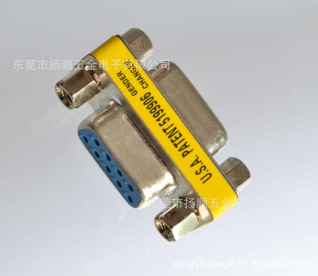 519906 MINI GENDER CHANGER DB09F DB09母DB转接头-阿里巴巴