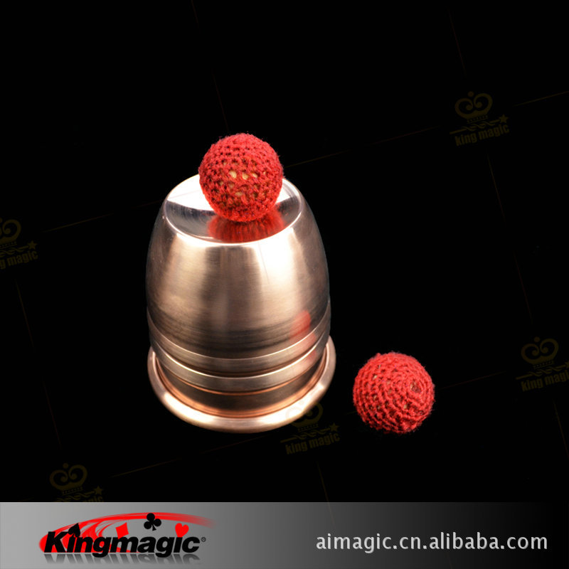 G1236 铜磁力杯(小柠檬) kingmagic魔术道具厂家 魔术道具采购价格、怎么样、行情市场-CCEE选品中心