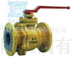 Q41F-10CF-DN50、衬氟放料阀、四氟放料阀、氟塑料放料阀 - 阀批发网