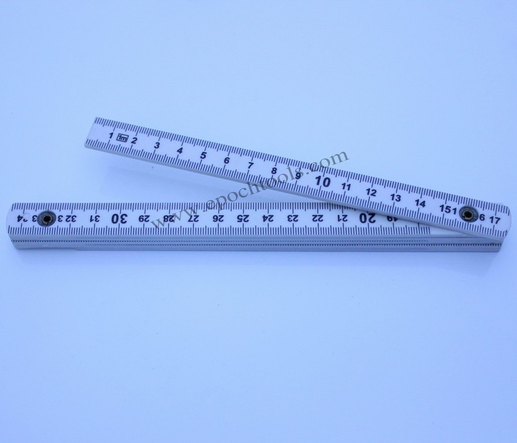 塑料折尺 折叠尺 荷兰尺 钥匙扣折尺 玻璃纤维尺 烫金尺-阿里巴巴