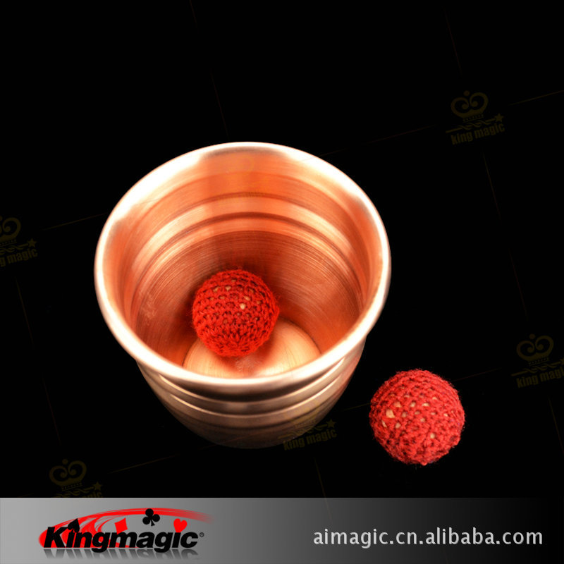 G1236 铜磁力杯(小柠檬) kingmagic魔术道具厂家 魔术道具采购价格、怎么样、行情市场-CCEE选品中心