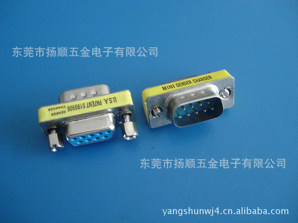519906 MINI GENDER CHANGER DB09F DB09母DB转接头-阿里巴巴