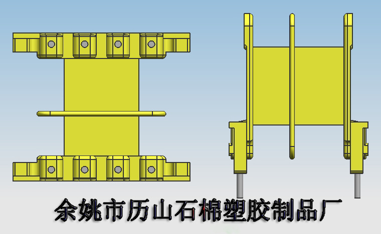 变压器骨架插针型EI28*10.5(4+4),插针式骨架EI28*10.5(4+4)-阿里巴巴