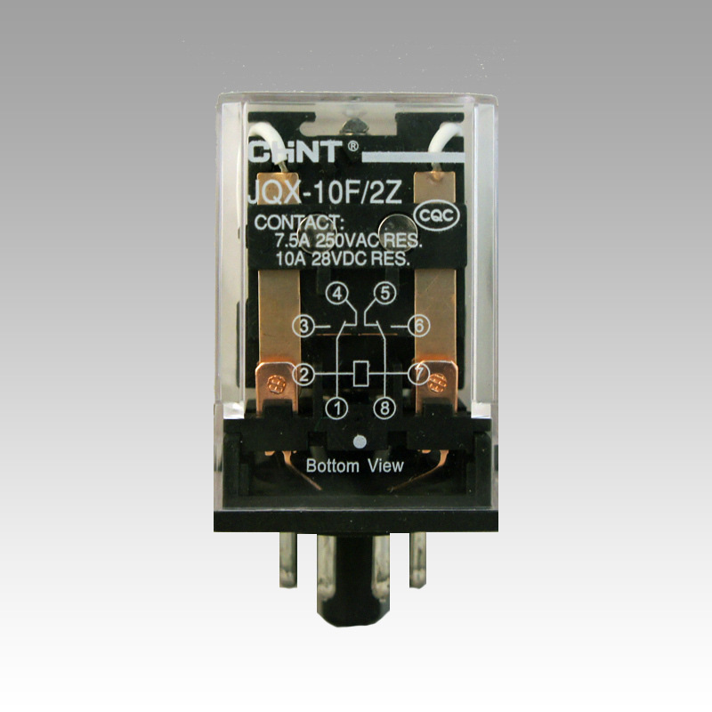 正泰小型继电器 JQX-10F/2Z 3Z 灵敏继电器 银合金触点 两年质保-阿里巴巴