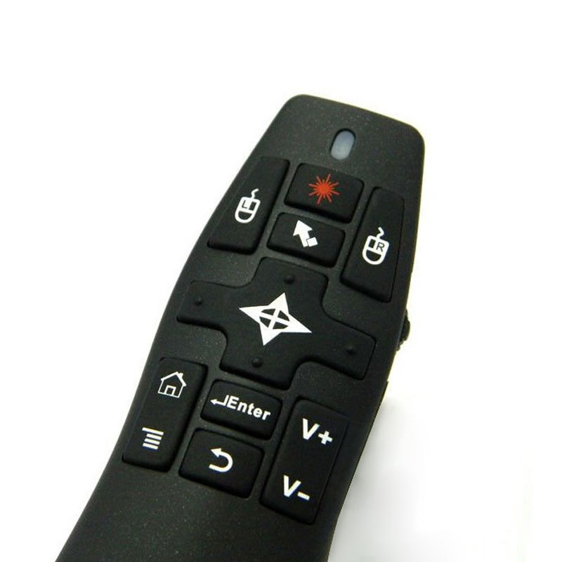 Rii 无线飞鼠PPT翻页笔 air mouse R900 六轴陀螺仪 红激光-阿里巴巴