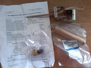 johnson 水管温度传感器带套管 TE-631AM-1/WZ-1000-5 美国江森 -阿里巴巴