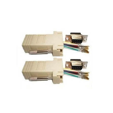 RJ45转9针转接头RJ45转串口 RJ45转RS232 网络接口转串口DB9针1-阿里巴巴