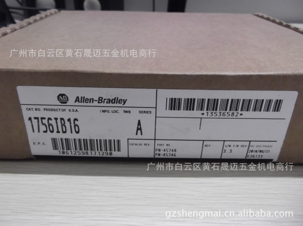 广州现货供应全新罗克韦尔PLC 32点输入模块1756-IB16I-阿里巴巴