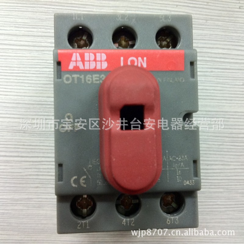 原装正品 ABB 隔离开关 OT16E3 16A-阿里巴巴