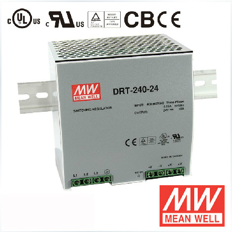 DRT-240-24 三相AC380V输入 DC24V输出 导轨电源TDR-240-24-阿里巴巴