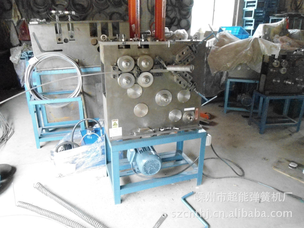 【供应】出售6毫米卷簧机弹簧机机械弹簧机价低质高服务好扭簧机-阿里巴巴